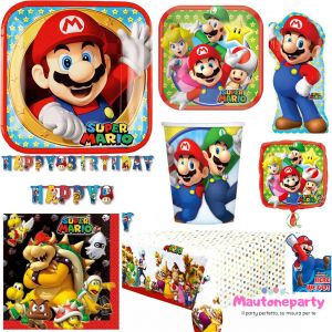 Kit festa e party Mario bros